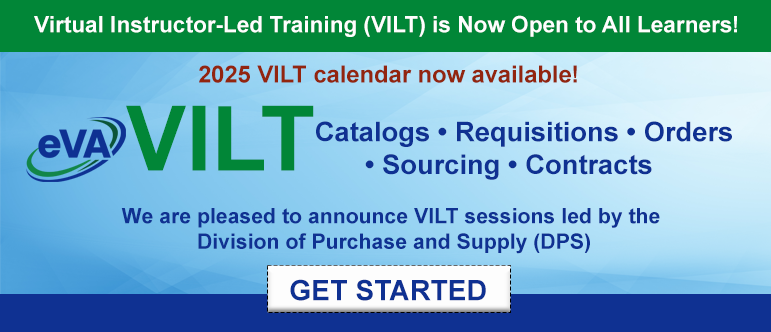 eVA - Virginia's eProcurement Marketplace - eVA